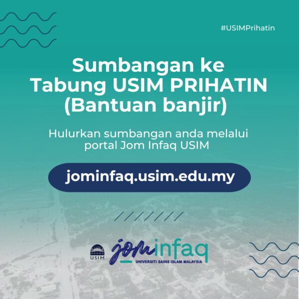 Sumbangan Untuk Misi Pasca Banjir USIM 2022 – JABATAN PENDAFTAR USIM
